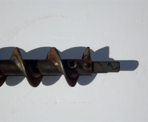 Auger Assembly 4-1/2" x 1.5m, 1-1/8" Hex Pin - Drillers World Australia